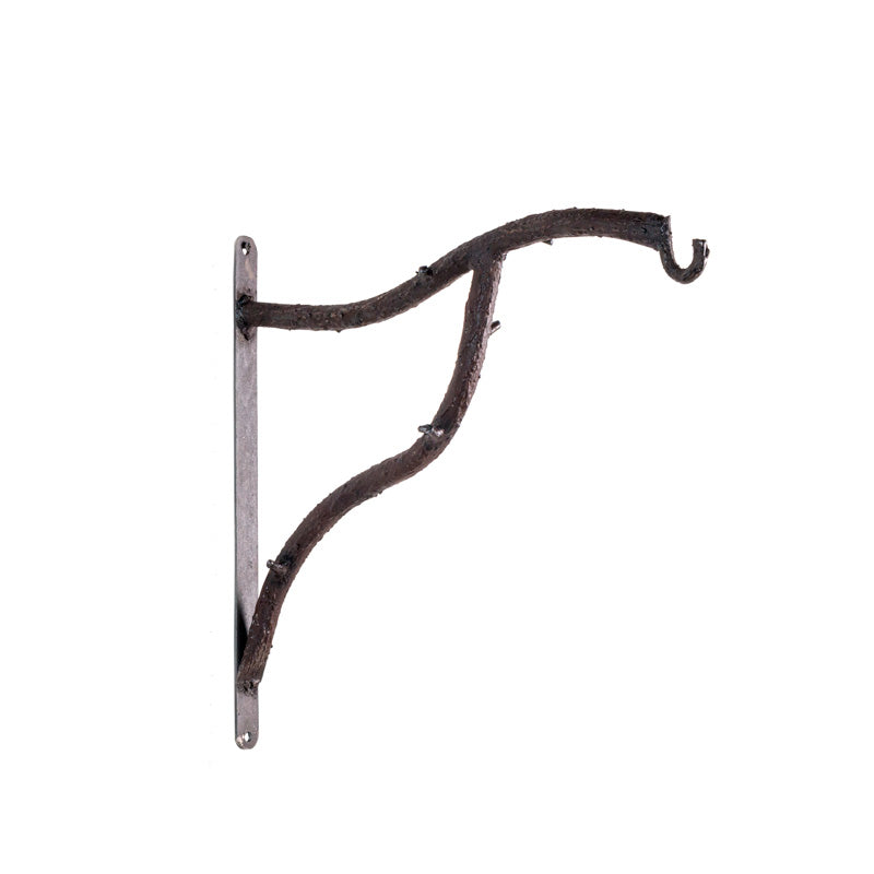 MENSULA RAMA 44 X 40 CM - METAL NEGRO – Trinitate